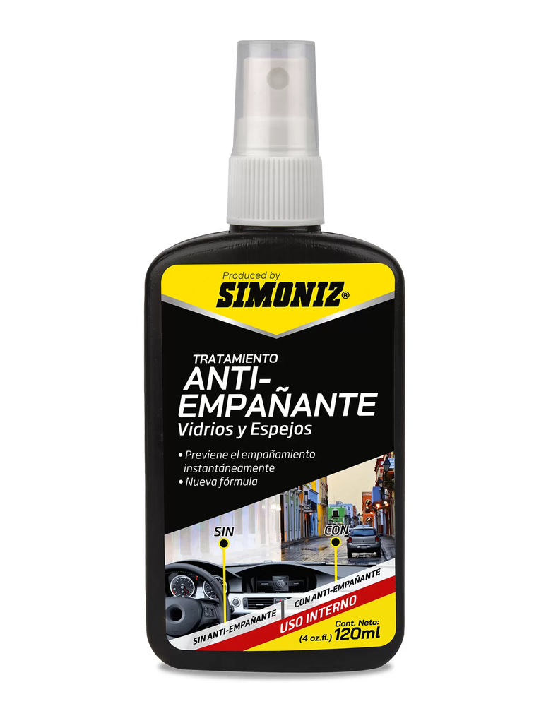 SPRAY SIMONIZ ANTIEMPAÑANTE 120 ML | CASCOS COLOMBIA